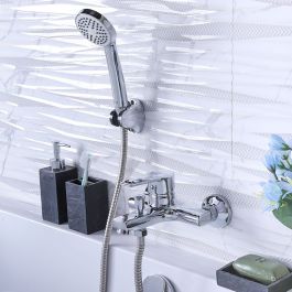 Milano Eco Turbo Bath Shower W/Shower Set